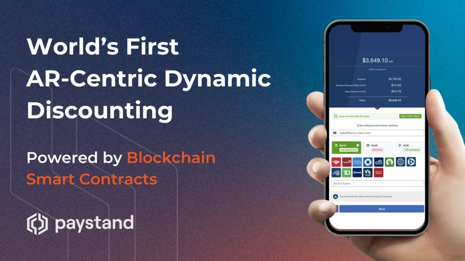 Paystand Launches the World’s First AR-Centric Dynamic Discounting ...